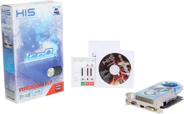 HIS IceQ Boost Radeon R7 250 Graphics Card H250Q1G - Newegg.com