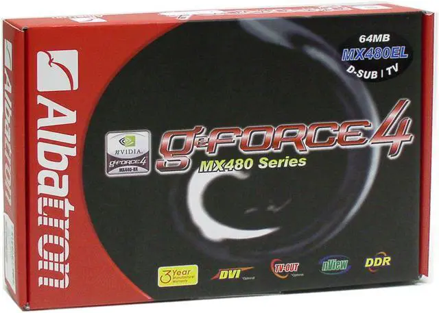 Albatron GeForce4 MX440-8X Graphics Card MX480EL - Newegg.com