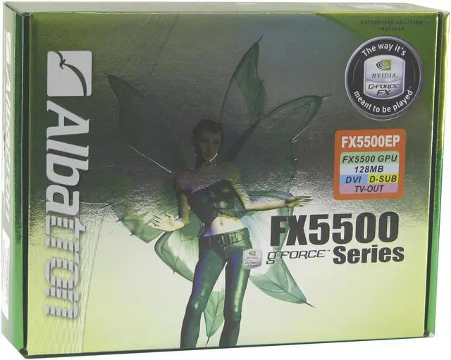 Albatron GeForce FX 5500 Graphics Card FX5500EP - Newegg.com