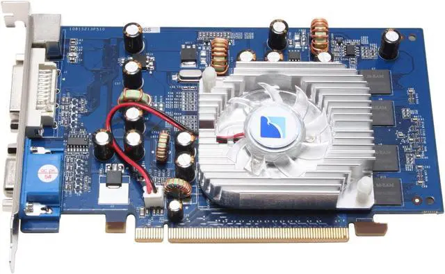 Albatron 7300GS GeForce 7300GS 256MB 64-bit GDDR2 PCI Express x16 Video ...