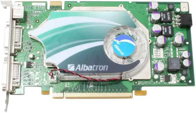 Albatron 7950GT-512 HDCP GeForce 7950GT 512MB 256-bit GDDR3 PCI Express ...
