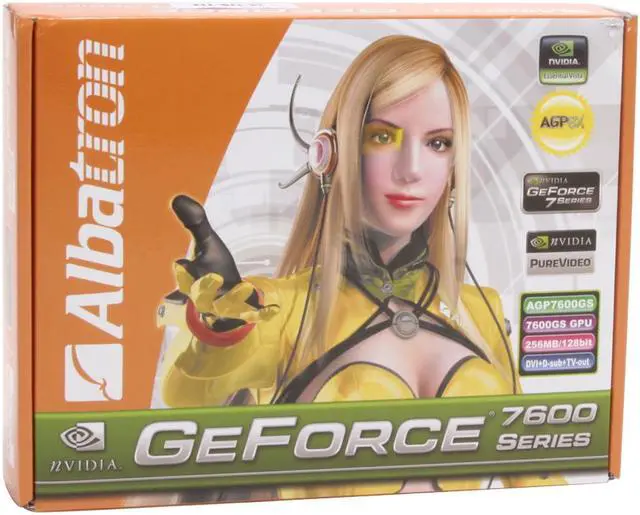 Albatron GeForce 7600GS Graphics Card AGP7600GS - Newegg.com