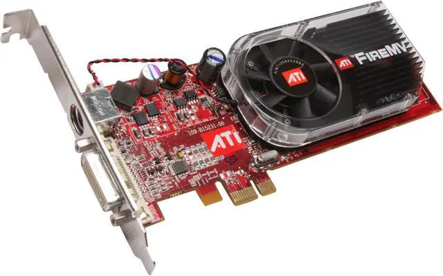AMD FireMV 2250 100-505179 256MB GDDR2 PCI Express x1 Graphics Card ...