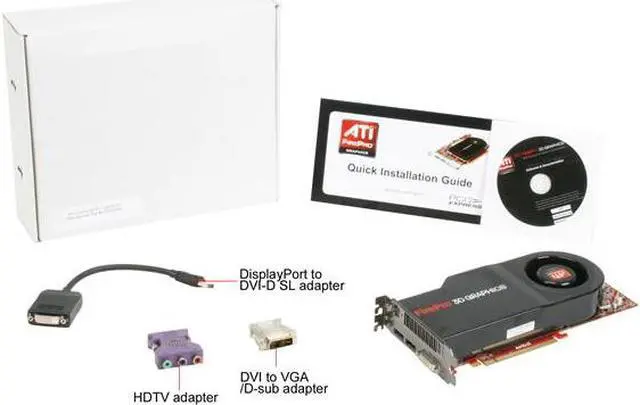 AMD FirePro V8700 100-505558 1GB GDDR5 PCI Express 2.0 x16 Graphics ...