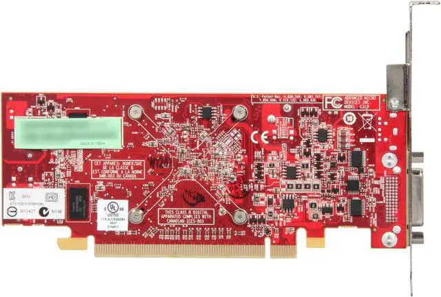 AMD FirePro 2270 100-505837 512MB DDR3 PCI Express 2.1 x16 Low Profile ...