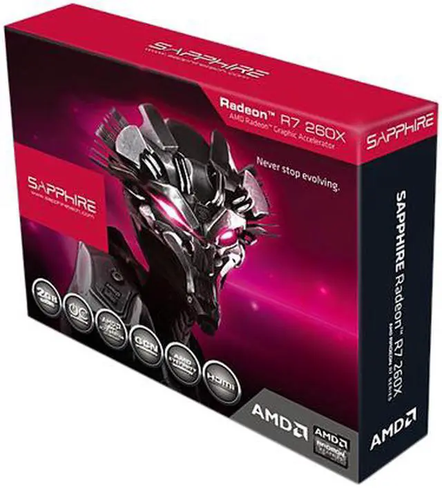 SAPPHIRE Radeon R7 260X Graphics Card 11222-06-20G - Newegg.com