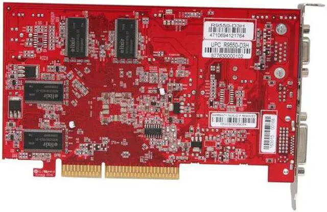 Open Box: GECUBE Radeon 9550 Graphics Card R9550-D3H-256M - Newegg.com