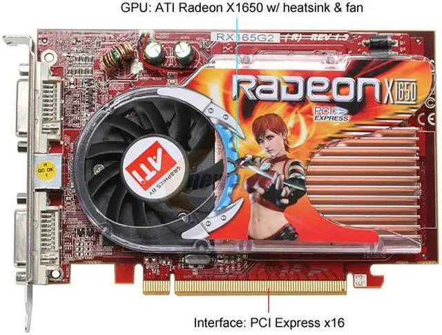 GECUBE Radeon X1650 Graphics Card GC-RX165G2-E3(R) - Newegg.com