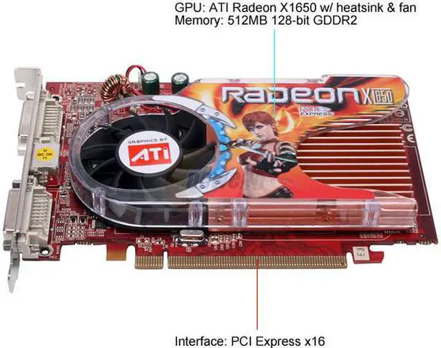 GECUBE Radeon X1650 Graphics Card HM165G2-E3(R) - Newegg.com