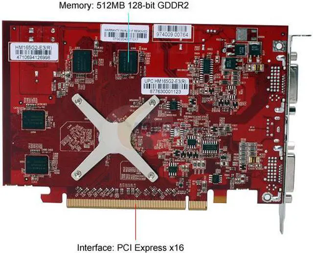 GECUBE Radeon X1650 Graphics Card HM165G2-E3(R) - Newegg.com