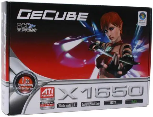GECUBE Radeon X1650 Graphics Card HM165G2-E3(R) - Newegg.com