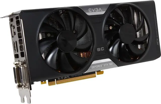 Refurbished: EVGA SuperClocked GeForce GTX 760 Graphics Card 02G-P4 ...