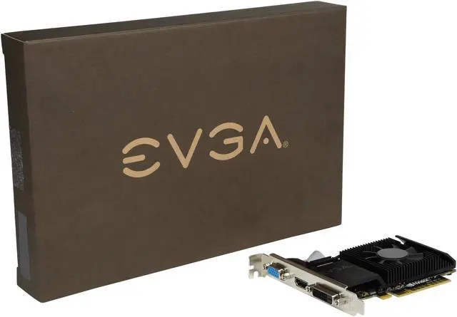 Refurbished: EVGA GT 710 2GB DDR3 64-bit Single Slot, Low Profile 02G ...