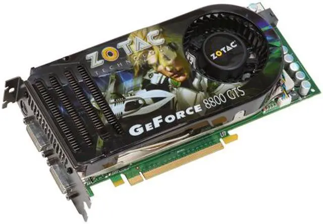 ZOTAC GeForce 8800 GTS Graphics Card ZT-88SE640-FSP - Newegg.com