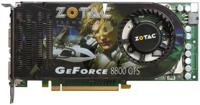 ZOTAC GeForce 8800 GTS Graphics Card ZT-88SE640-FSP - Newegg.com