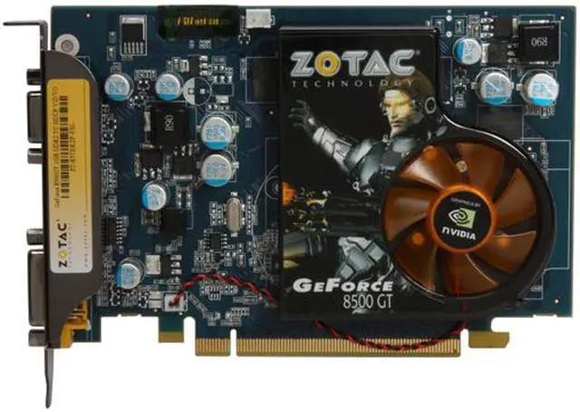 ZOTAC GeForce 8500 GT Graphics Card ZT-85TEK2P-FSL - Newegg.com