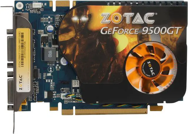 ZOTAC GeForce 9500 GT Graphics Card ZT-95TEH2P-FSR - Newegg.com