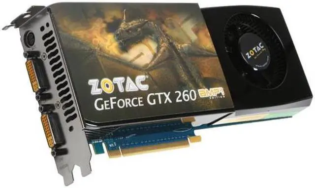 ZOTAC GeForce GTX 260 Graphics Card ZT-X26E3KD-FCP - Newegg.com