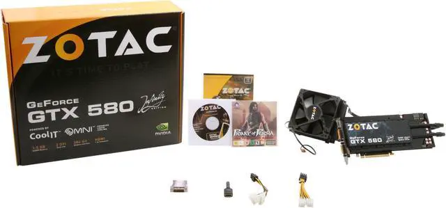 ZOTAC Infinity Edition GeForce GTX 580 (Fermi) Graphics Card ZT-50102 ...