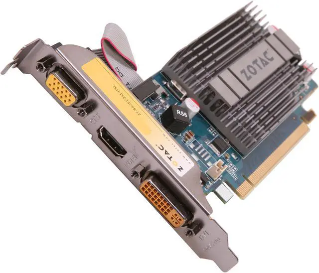 Refurbished: ZOTAC GeForce 8400 GS Graphics Card ZT-84GED2M-HSL ...