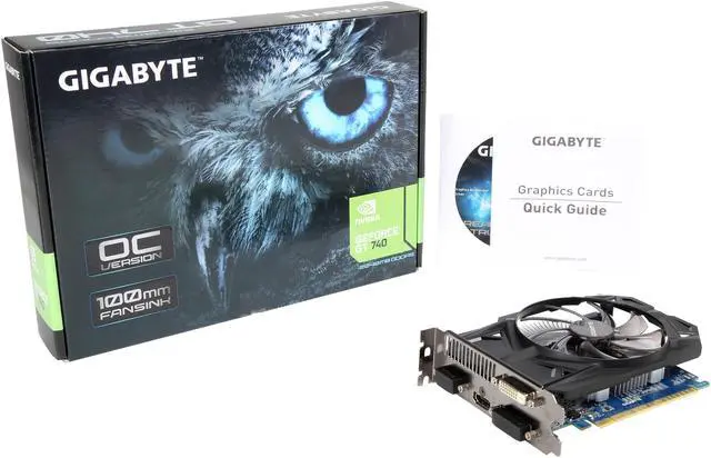 Refurbished: GIGABYTE Ultra Durable 2 Series GeForce GT 740 Graphics ...