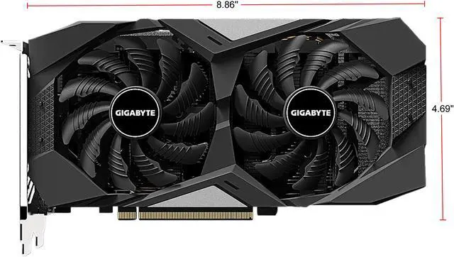 Refurbished: GIGABYTE GeForce GTX 1650 SUPER Graphics Card GV-N165SWF2OC-4GD - Newegg.com