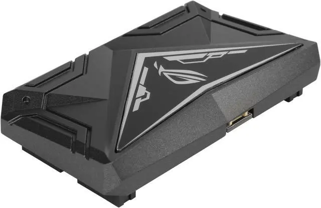 ASUS ROG SLI High-Bandwidth Bridge with Aura Sync RGB, 4 Slot (ROG-SLI-HB-BRIDGE-4SLOT) - Newegg.com