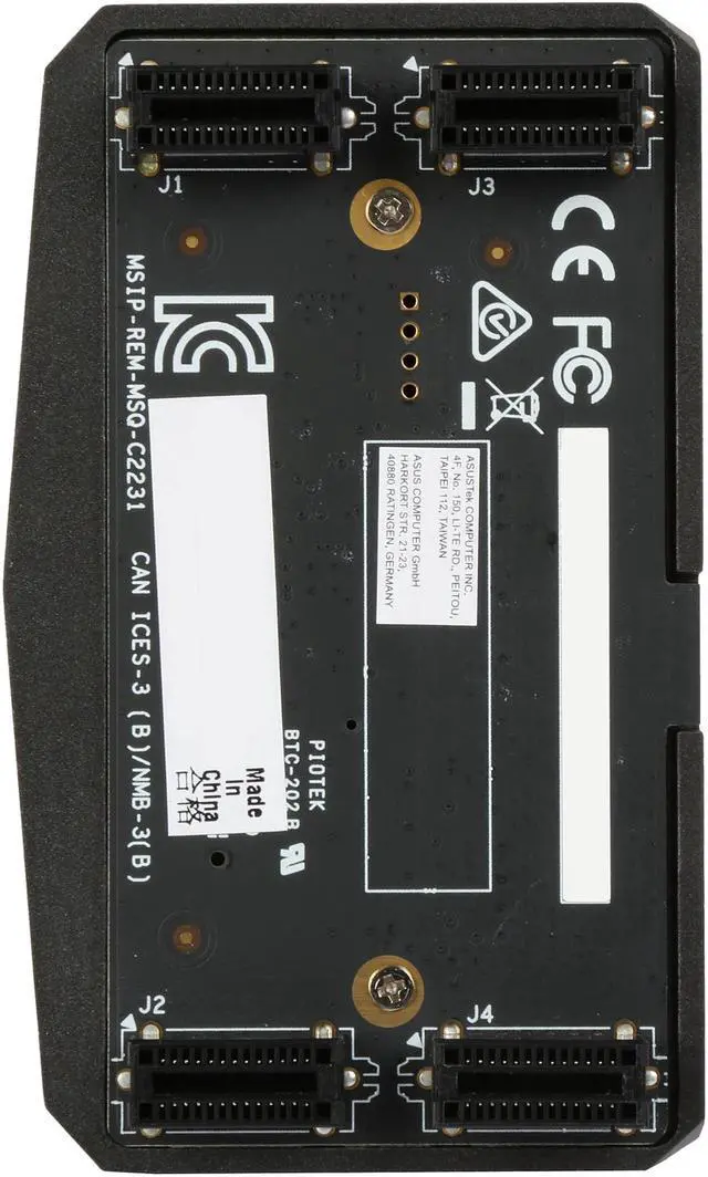 ASUS ROG SLI High-Bandwidth Bridge with Aura Sync RGB, 4 Slot (ROG-SLI-HB-BRIDGE-4SLOT) - Newegg.com