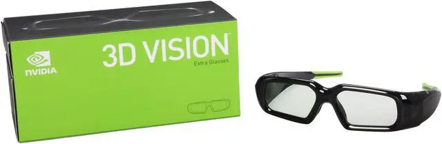 NVIDIA Geforce 3D Stereo Glasses - Extra Pair Model 942-10701-0001-001 ...