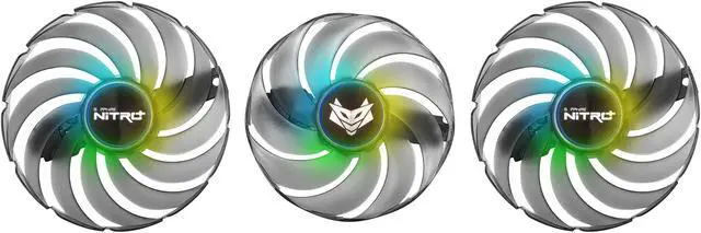 SAPPHIRE NITRO RX 6000 Series ARGB Fans (3 IN 1) Model 4N004-06-20G ...