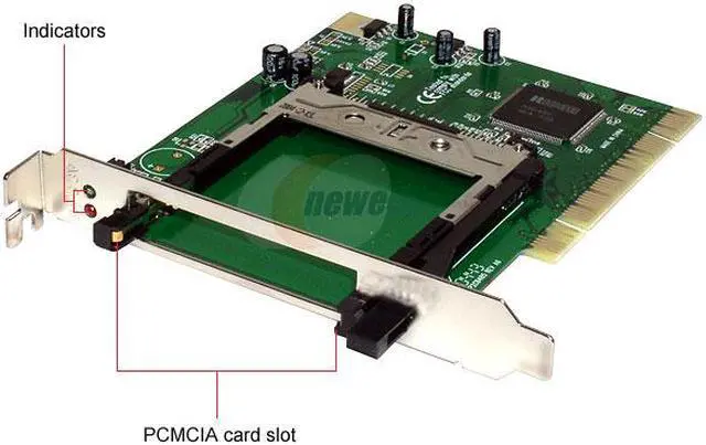 Koutech PCI to PCMCIA Controller Card Model PPC110 - Newegg.com