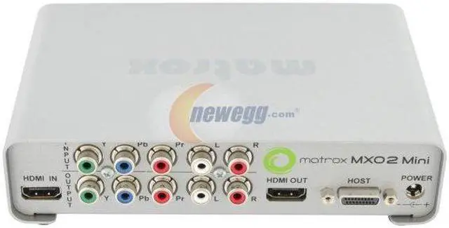matrox MXO2MINIMAX/L HDMI and Analog I/O for MacBook Pro & PC Laptops ...