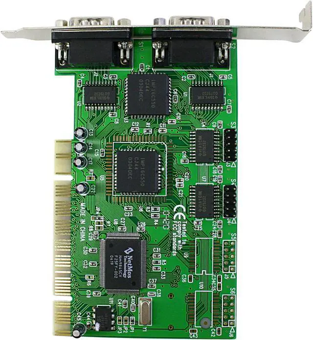 Link Depot PCI to Serial 4-port Controller Card based on NM9845CV Model ...