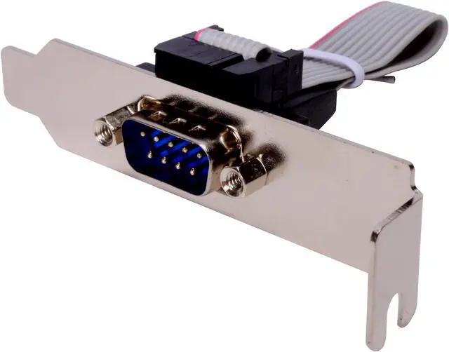 SYBA PCI Low Profile 2 port Serial Card Model SD-LP-MCS2S - Newegg.com