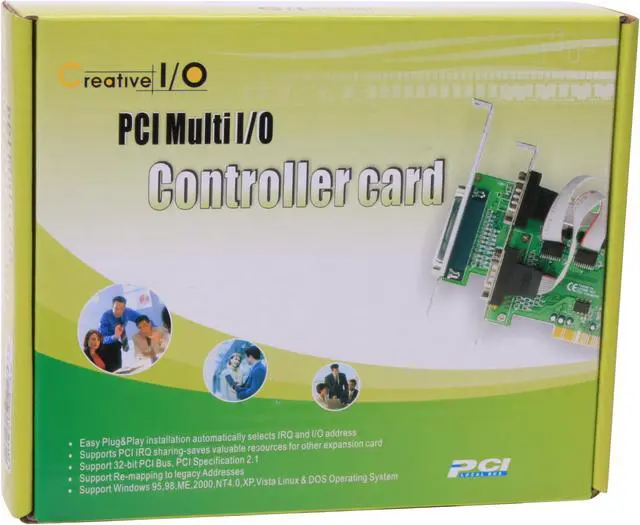 SYBA PCI 6 port Serial Card w/ Moschip MCS9845CV Model SY-PCI15001 ...