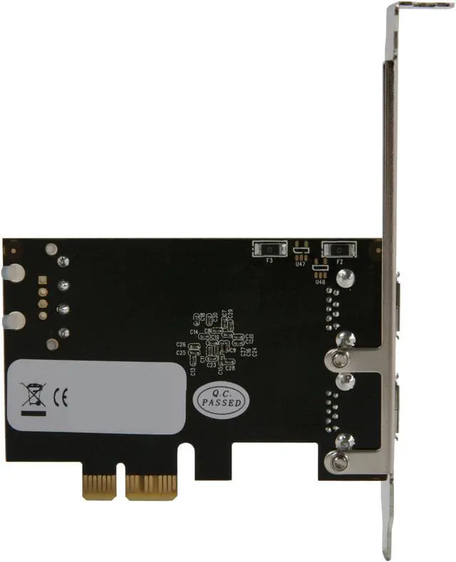 SYBA 2-port USB 3.0 PCI-e Controller Card with Power Connector Model SD ...