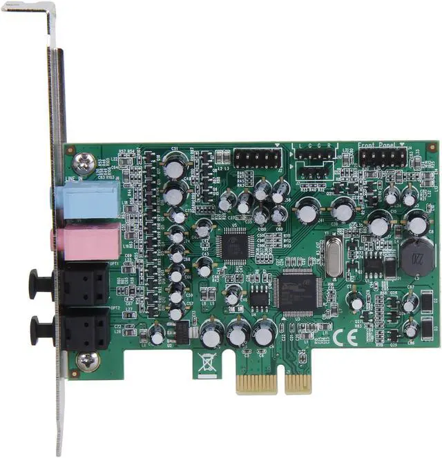 SYBA SD-PEX63081 7.1 Surround Sound, S/PDIF In/Out, Digital/Analog PCI ...