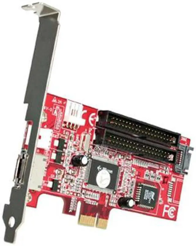 StarTech.com PCI Express SATA IDE Combo Controller Adapter Card Model ...