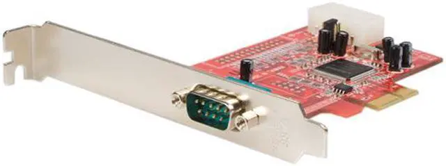 StarTech 1 Port Native PCI Express RS232 Serial Adapter Card with 16550 UART - Newegg.com