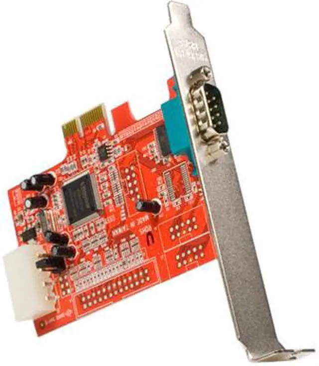 StarTech 1 Port Native PCI Express RS232 Serial Adapter Card with 16550 UART - Newegg.com