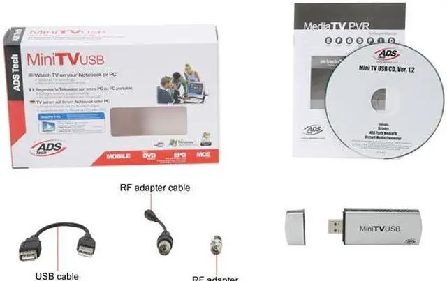 ADS Tech PTV-371-EFG MiniTV USB - Newegg.com
