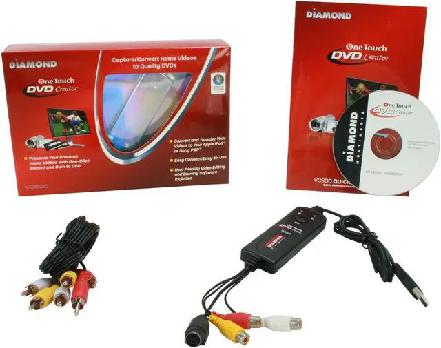 DIAMOND VC600 One Touch Video Capture USB 2.0 - Newegg.com