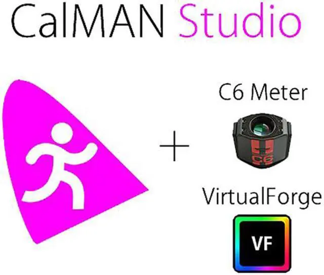 SpectraCal CalMAN Studio with VirtualForge and C6 Colorimeter Bundle SC ...