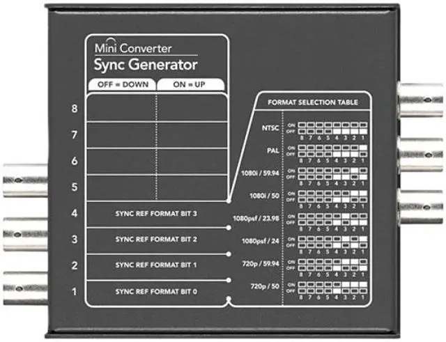 Blackmagic Design Sync Generator CONVMSYNC - Newegg.com