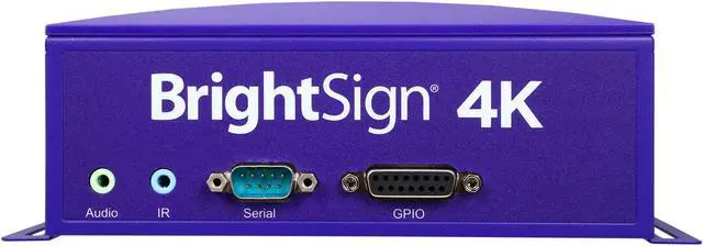 BrightSign 4K1042 Networked Multi-Control Interactive Player - Newegg.com