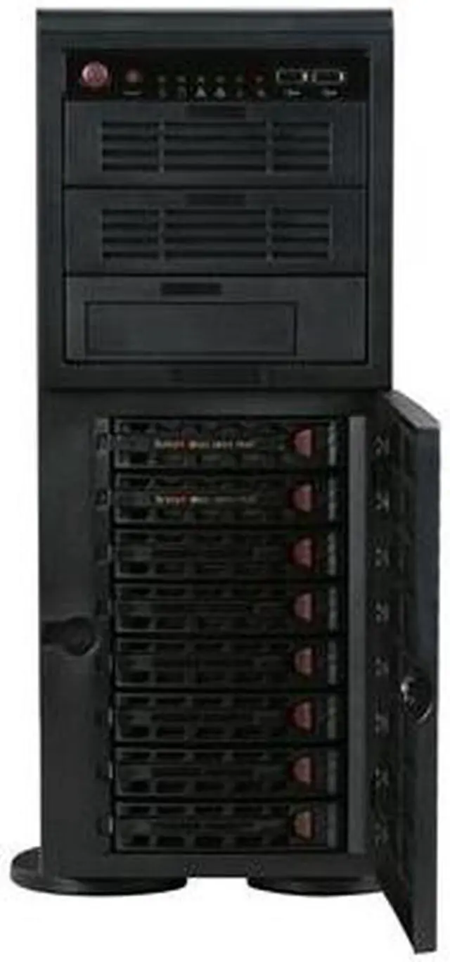 SUPERMICRO SYS-7046A-T Workstation/Server Nehalem-ready Barebone, Dual LGA1366 Intel Xeon 5600/ ...
