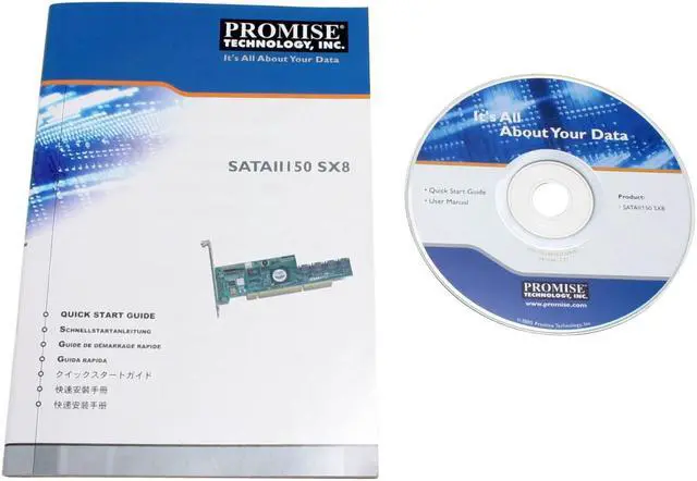 PROMISE SATAII150 SX8 PCI-X SATA Controller Card - Newegg.com