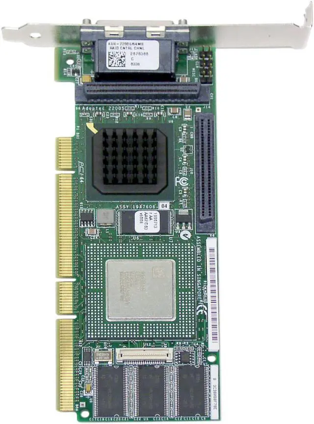 Adaptec 1961700 64-bit/66 MHz PCI SCSI Dual-channel, low-profile ...