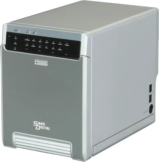 Open Box: SANS DIGITAL MobileSTOR MS4CT+ 4-Bay USB 3.0/ eSATA/ 1394a ...