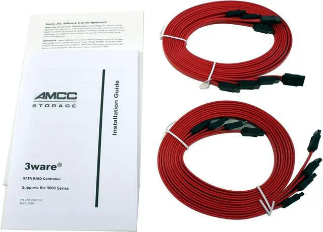 3ware 9500S-8 PCI 2.2 compliant 64-bit/66MHz SATA Controller Card ...